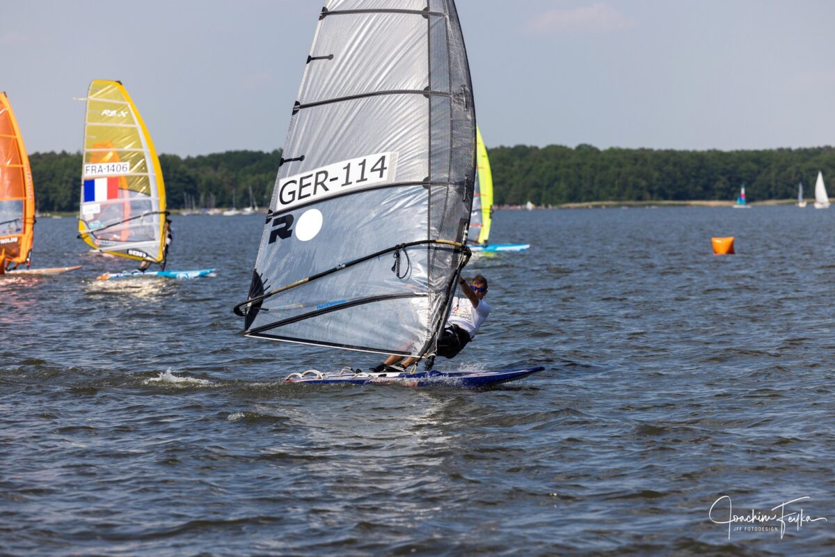 First Day of Raceboard World Championships – Raceboard